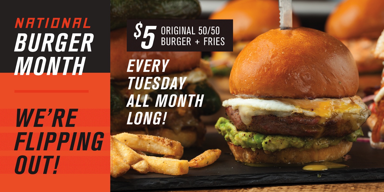 Slater's 50/50 - Burgers by Design